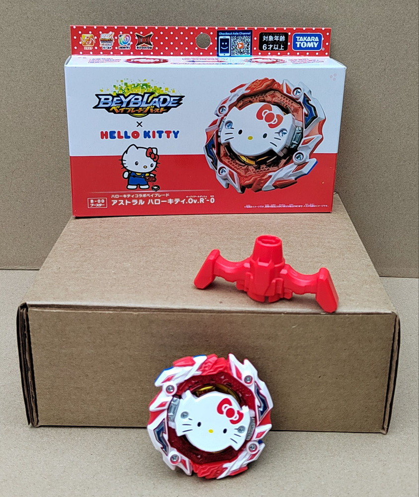 Волчок бейблэйд Astral Hello Kitty-B00 от Takara Tomy Beyblade Burst BU ...