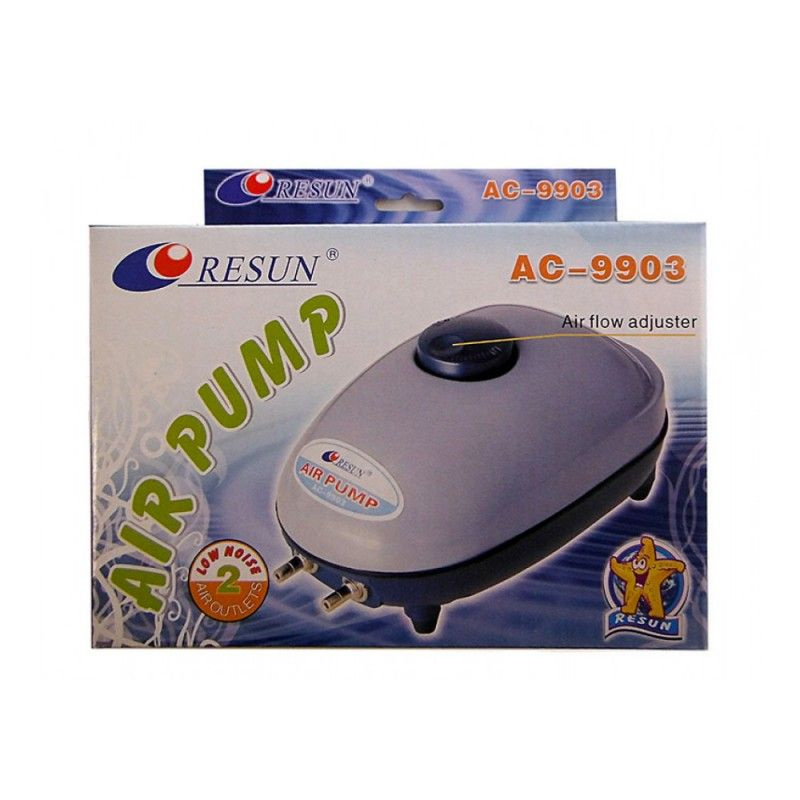 Resun Компрессор двухканальный RESUN AC-9903 - купить с доставкой по ...