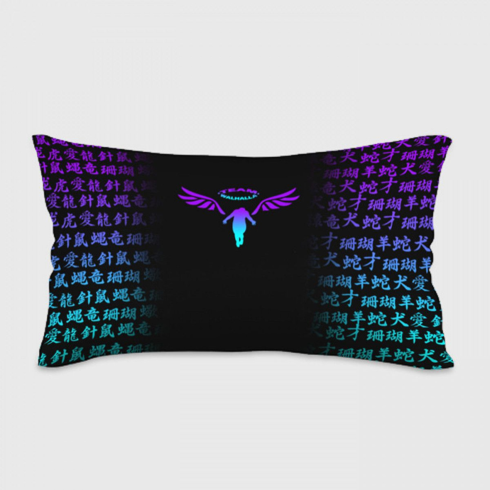 Подушка 3D антистресс WALHALLA TEAM NEON LOGO / TOKYO REVENGERS 30x40 ...