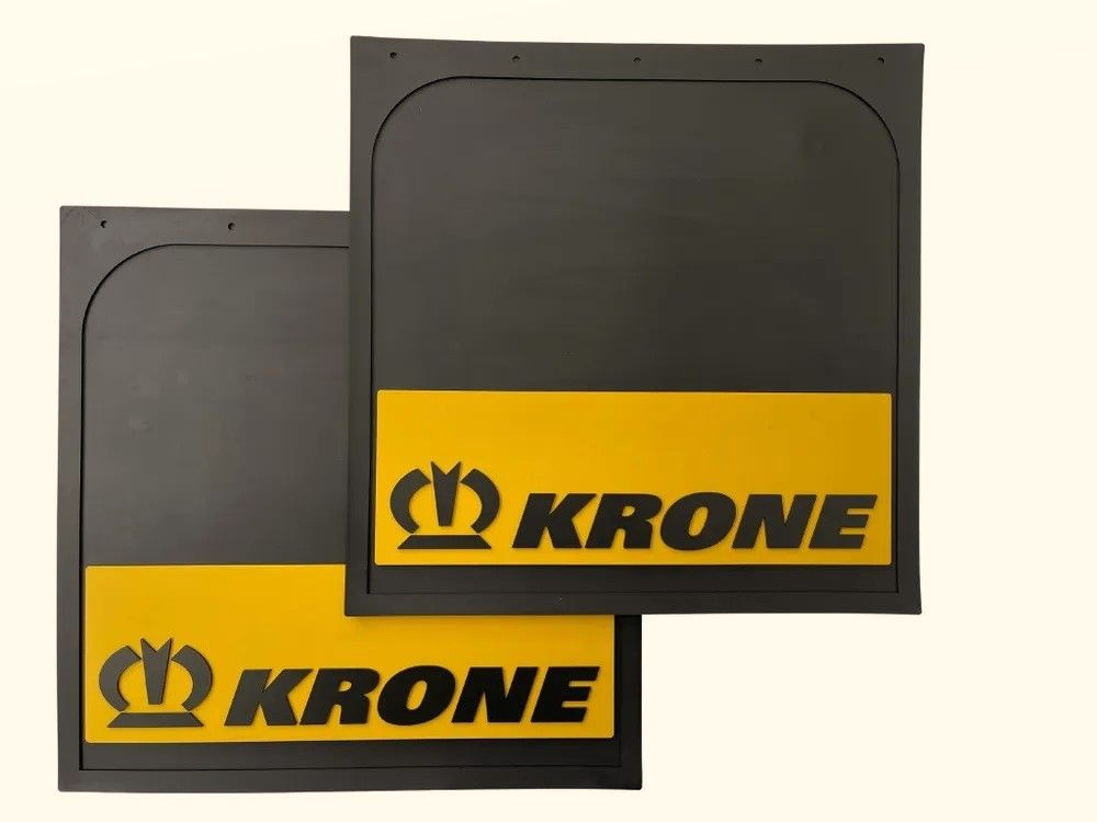 Брызговики прицепа KRONE (желтая резина) к-т(22508) - арт. 22508 ...