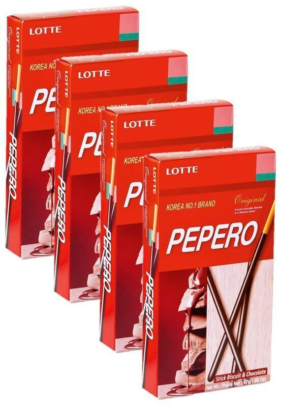 Печенье Пеперо LOTTE Pepero Original, Almond, в шоколадной глазури, в ...