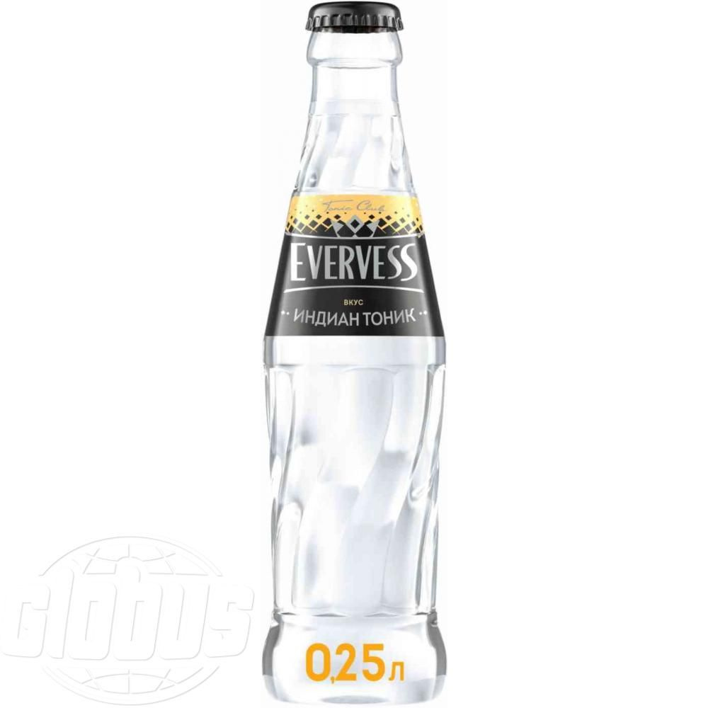 Напиток Evervess Индиан тоник сильногазированный, 0,25 л - купить с ...