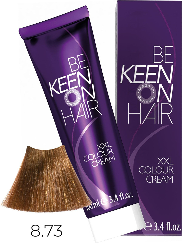 Крем-краска для волос KEEN COLOUR 8.73 Honig/Мед 100 мл - купить с ...