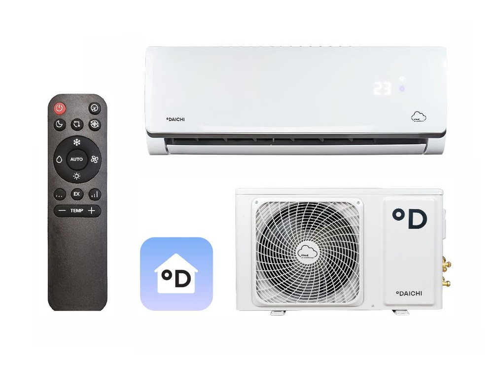 Cплит-система с Алисой Daichi Alpha 2 Unl A20AVQ2_UNL/A20FV2_UNL +БТ ...