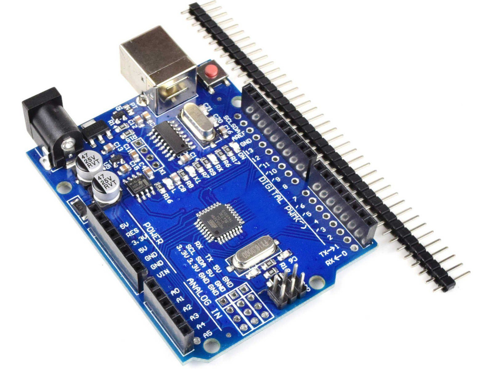 Контроллер Arduino Uno R3 купить с доставкой по выгодным ценам в