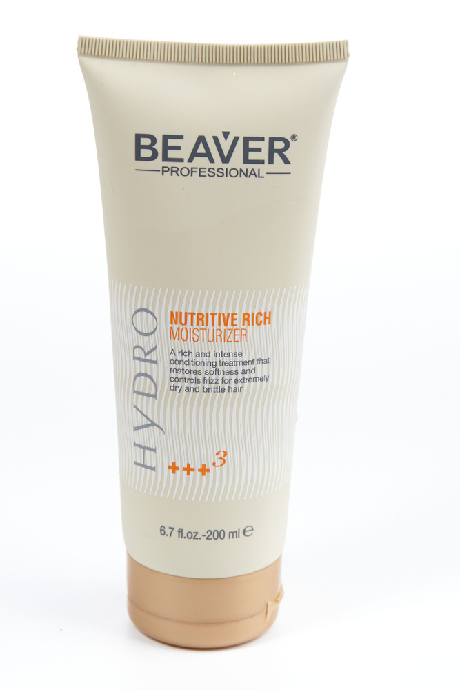 Несмываемый Крем профессиональный, увлажняющий Beaver для питания волос ...