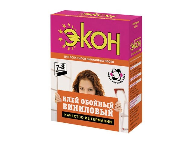 клей обойный ЭКОН виниловый 200гр, арт.1312333 - купить по выгодной ...