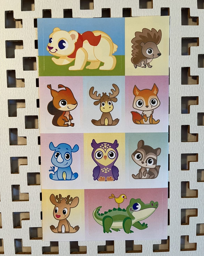 Наклейки и стикеры "Животные" - купить с доставкой по выгодным ценам в ...