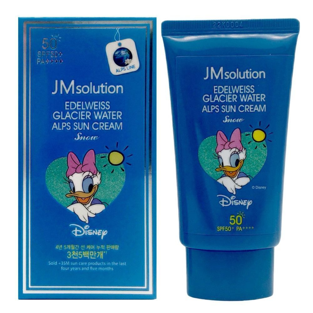 Jmsolution Охлаждающий солнцезащитный крем SPF50+ Edelweiss Glacier ...