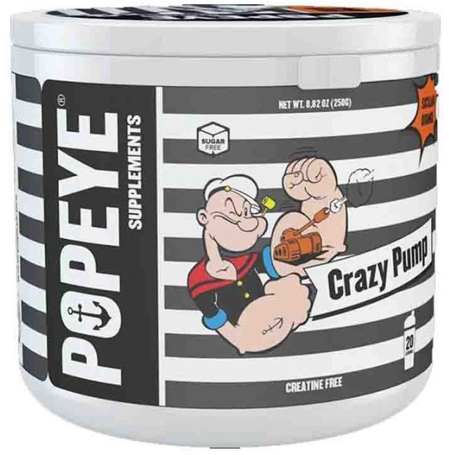 Предтренировочный комплекс Popeye Supplements CRAZY PUMP сицилийский ...