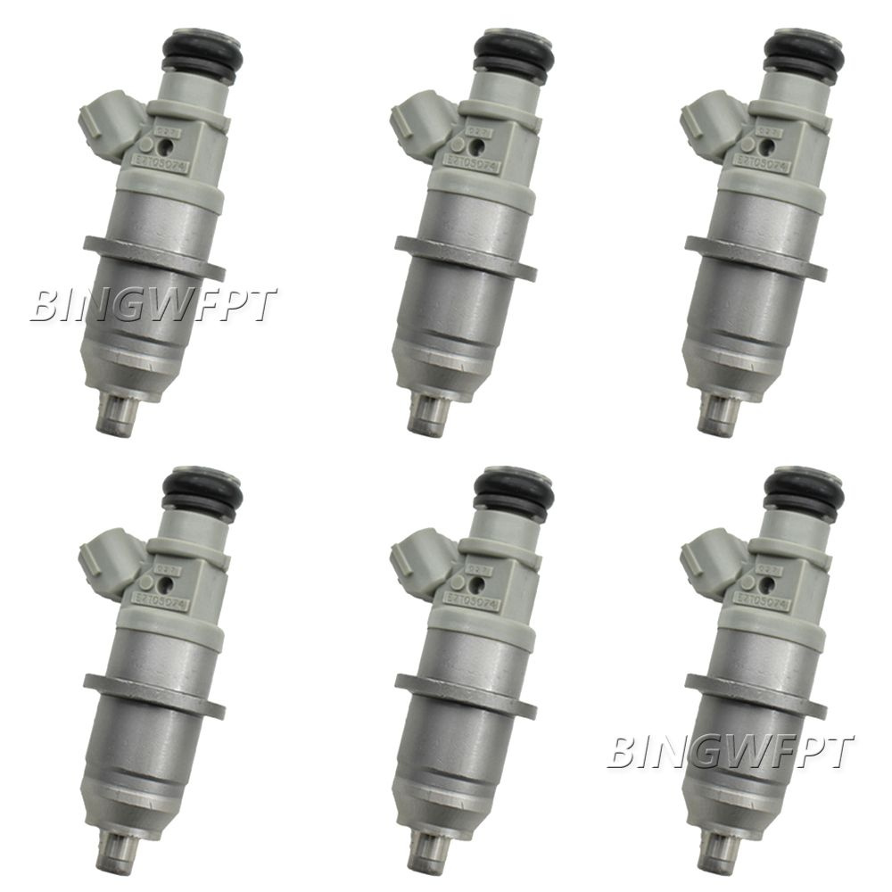 6 шт. E7T05074 DIM1070G Топливные форсунки для Mitsubishi Pajero Canvas ...
