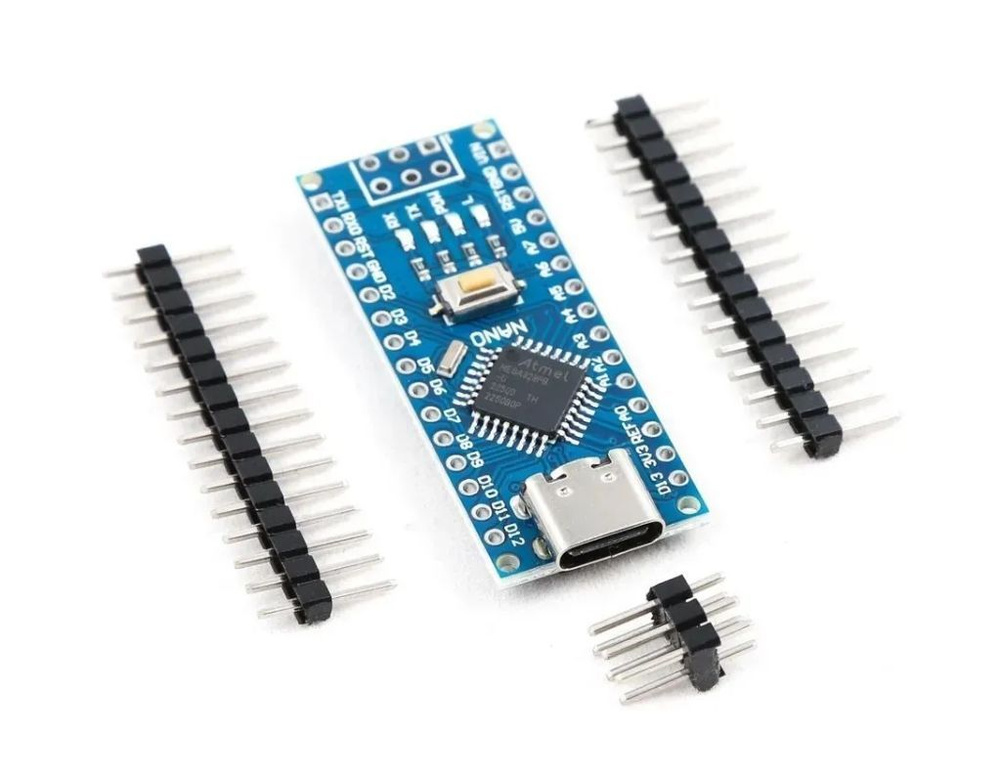Плата Arduino Nano V3 0 Ch340 Usb Type C купить с доставкой по