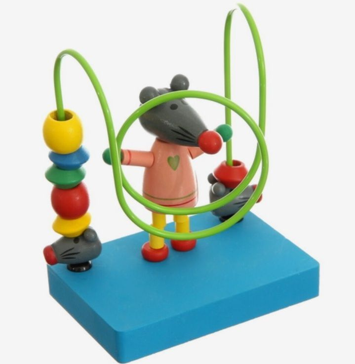 Деревянная игрушка Лабиринт Мышка - купить с доставкой по выгодным ...