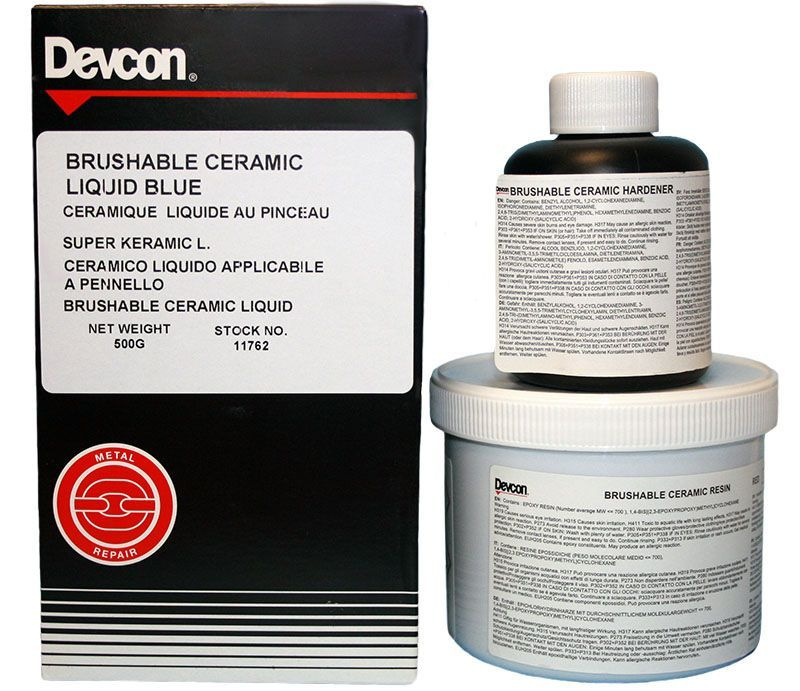 Brushable Ceramic Blue (500 г) Синий эпоксидный состав с керамическим ...
