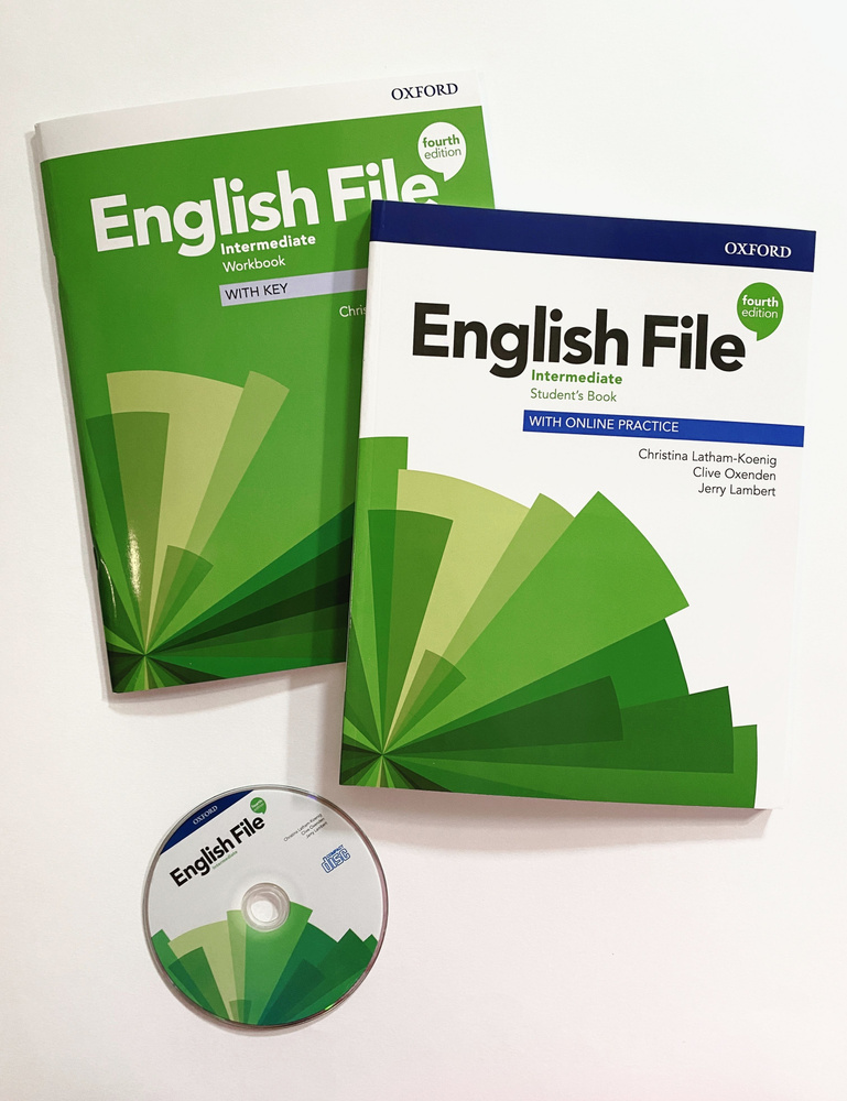 English File Intermediate (4th edition): Учебник+Тетрадь+CD - купить с ...