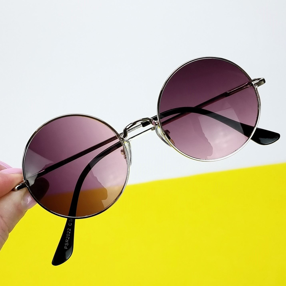 Очки солнцезащитные glasses wow круглые очки - купить с доставкой по ...