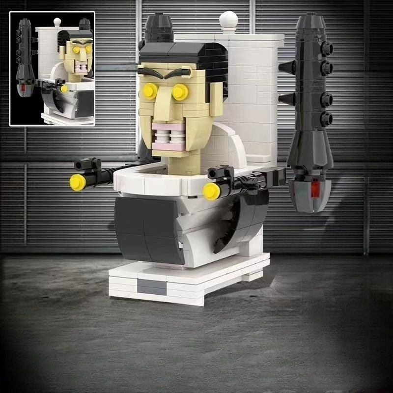 skibidi, monitor man и toilet man toy wars, совместимые с блоками lego ...