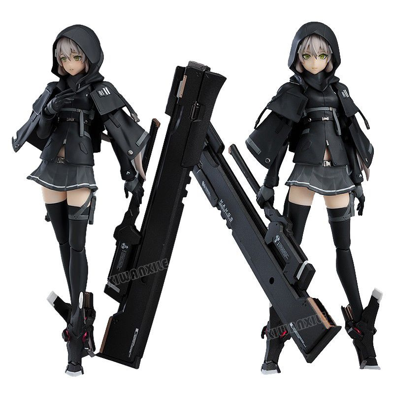 Фигурка Аниме тяжелая военная техника 3-го поколения типа figma 485 / 15cm Ученица средней школы ...