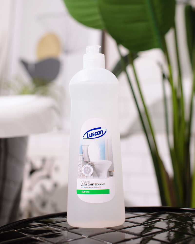 Средство для сантехники и дезинфекции Luscan, гель, 500 мл - купить с доставкой по выгодным ...