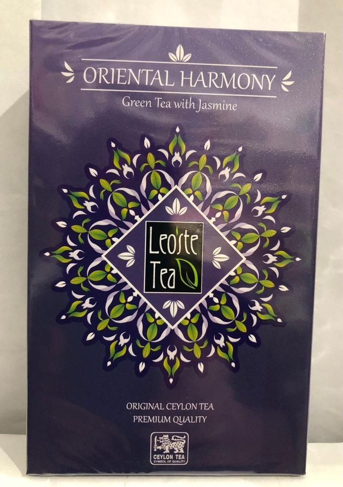 Чай листовой Leoste Tea. Зелёный жасминовый 100 гр. купить на OZON по низкой цене (1212872425)