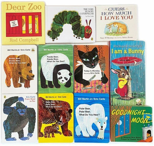 Eric Carle Books Набор 11 книг (board books), TheBookCorner купить на ...