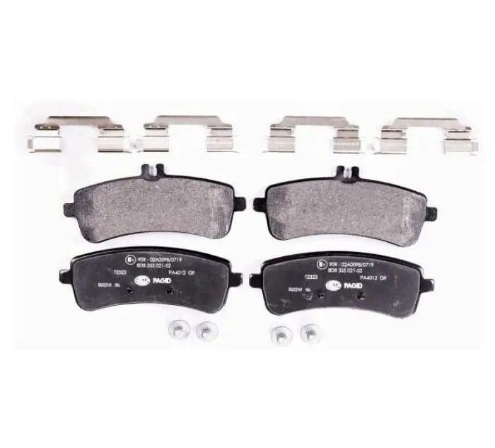 Mercedes A0004204604 Комплект тормозных колодок 4шт купить на OZON по ...