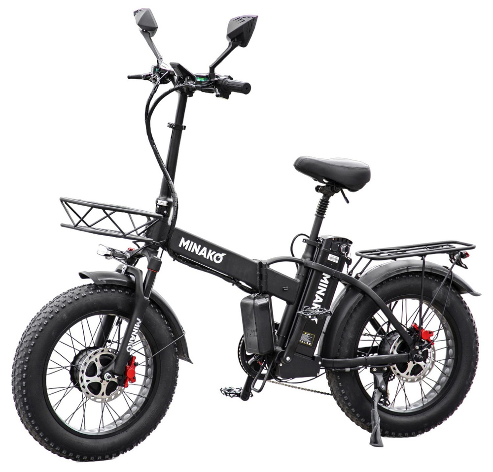 Электровелосипед Minako F10 Pro Dual (полный привод) - купить с доставкой по выгодным ценам в ...