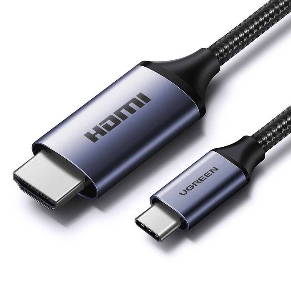 Кабель Ugreen Кабель CM565 USB-C to HDMI Cable 8K 60Hz (1,5 метра) чёрный (90451) - купить по ...