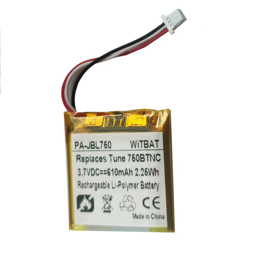 Аккумулятор для наушников JBL Tune 750BTNC (610 mAh, 3.7v) - купить с ...