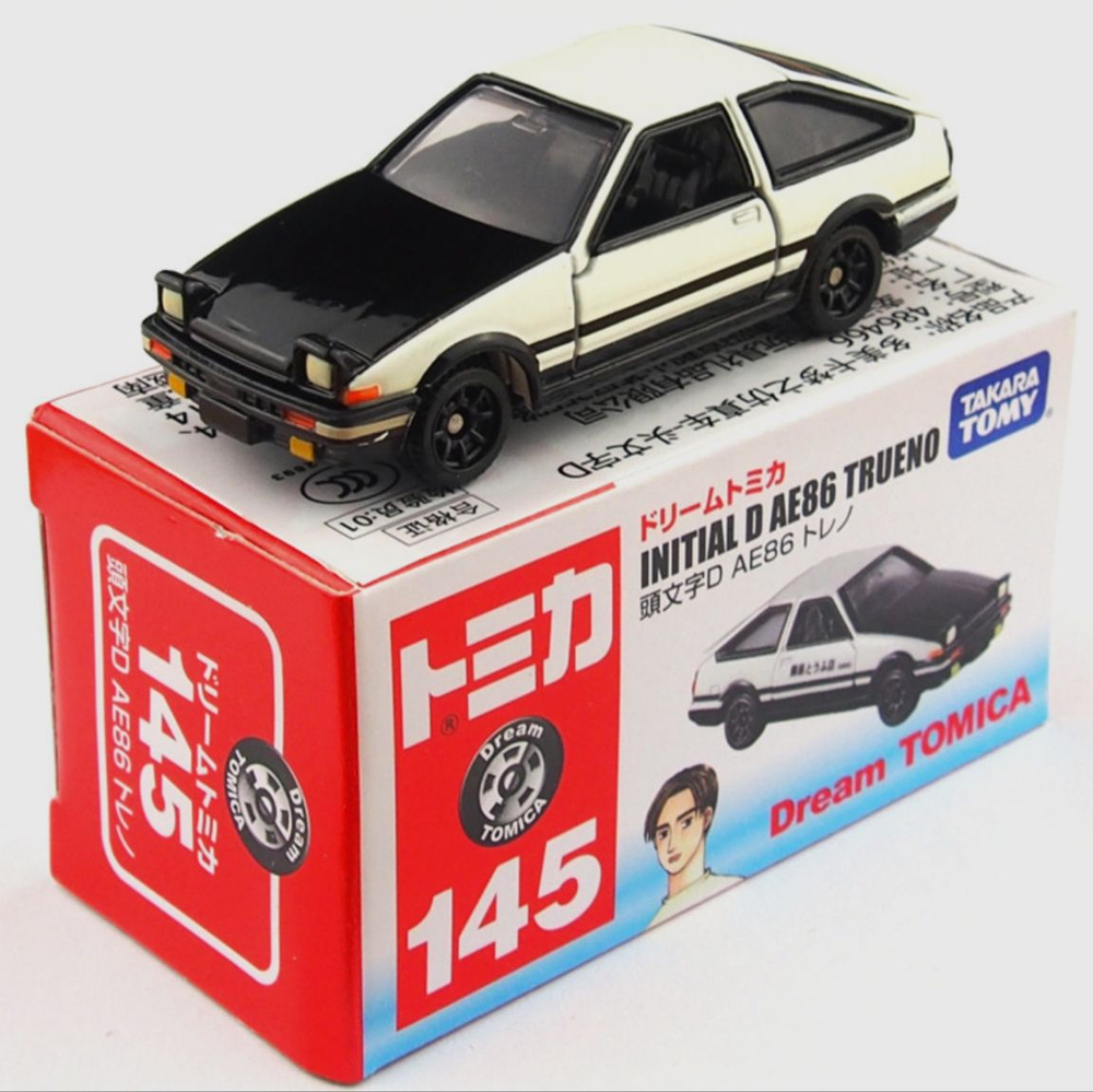 Takara Tomy Tomica 145 Initial D AE86 Trueno Коллекционная модель 1:61 ...