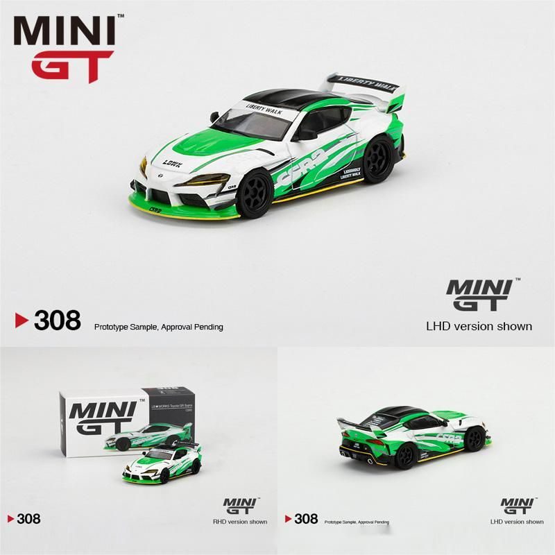 Машинка TSM MiniGt 1/64 308 LB WORKS Toyota GR Supra CSR2 Simulation ...