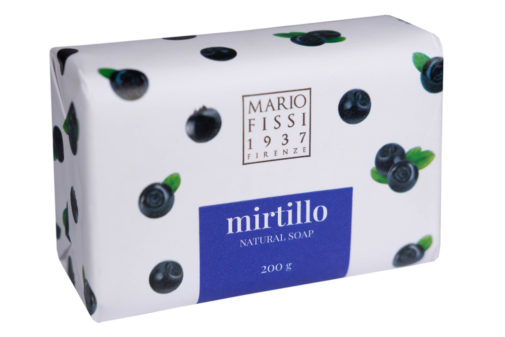 Мыло Mario Fissi 1937 ФРУТОМАНИЯ Голубика 200 г - купить с доставкой по ...