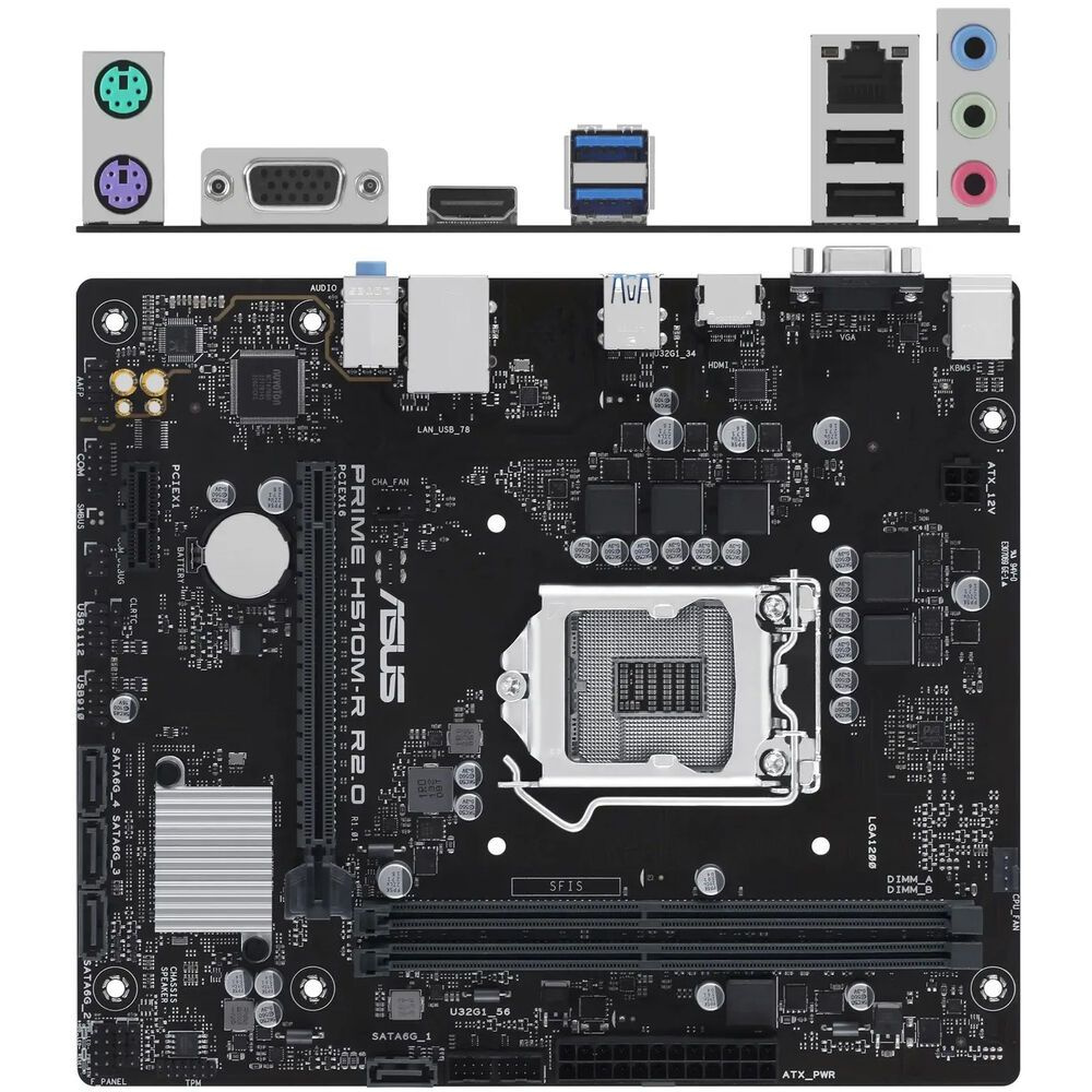 Материнская плата ASUS PRIME H510M-R R2.0-SI купить по низкой цене с ...