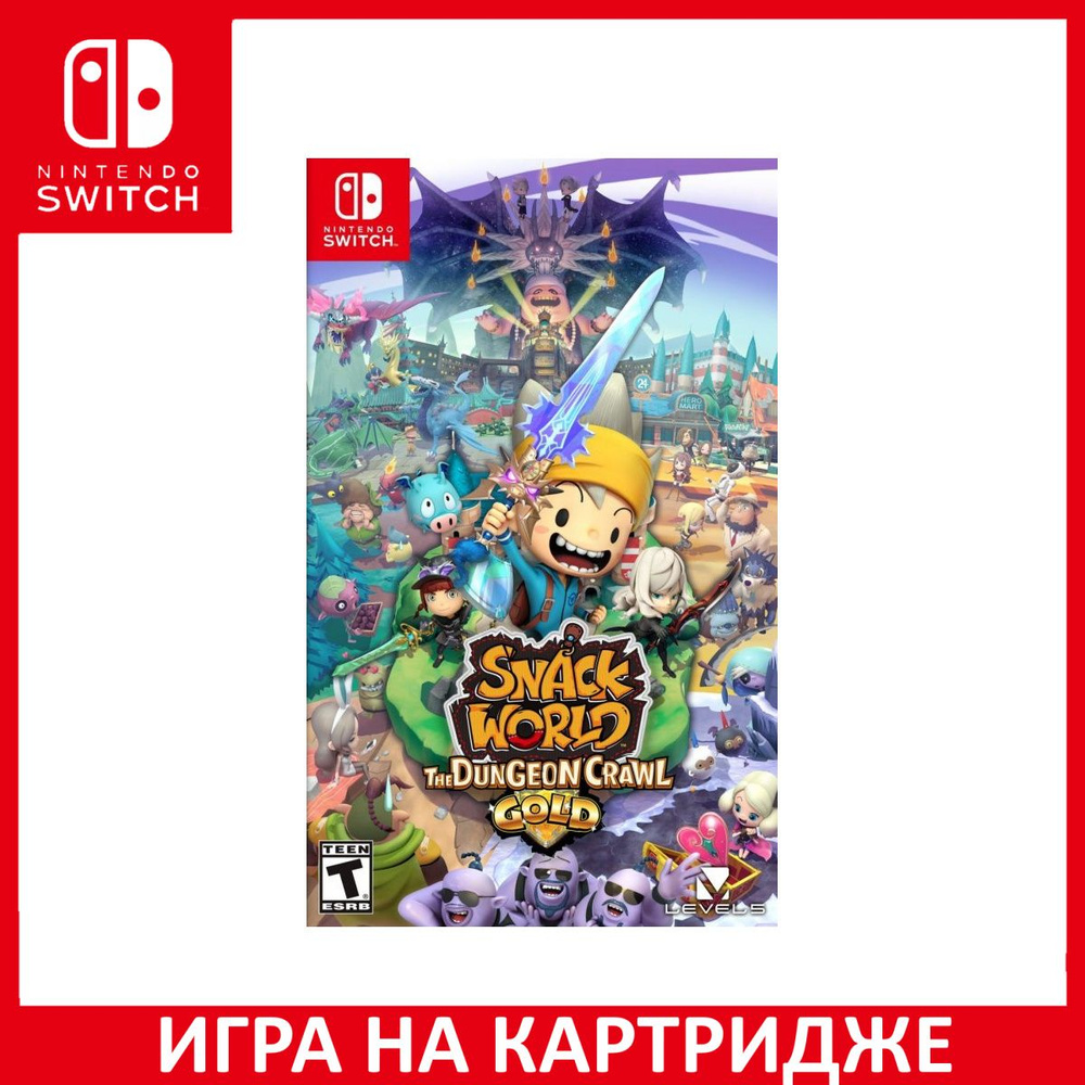 Игра Snack World The Dungeon Crawl (Nintendo Switch, Английская версия ...