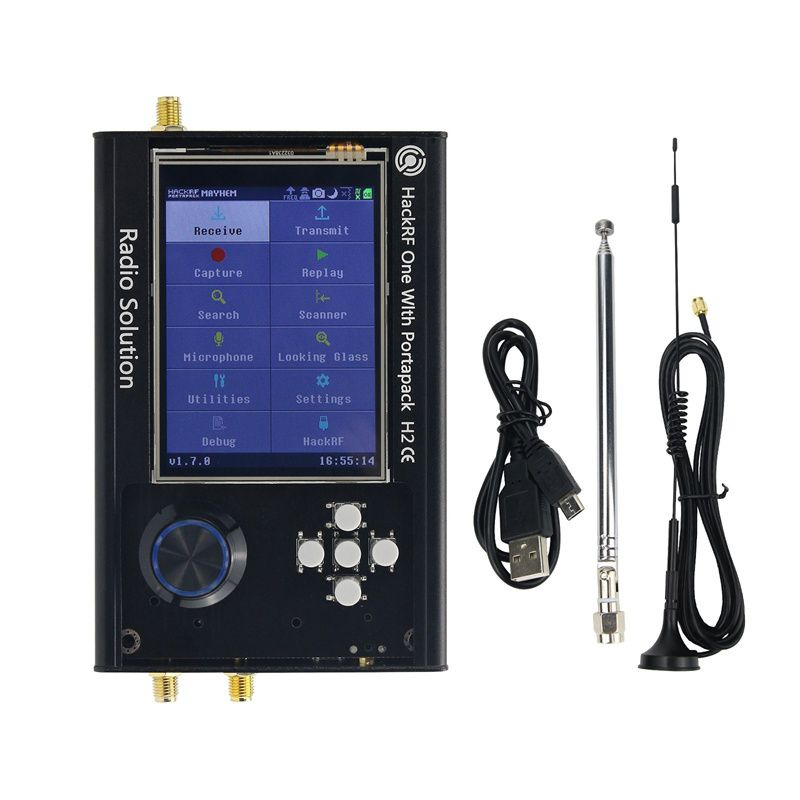 PORTAPACK H2 + HACKRF One управляет полнофункциональным ...