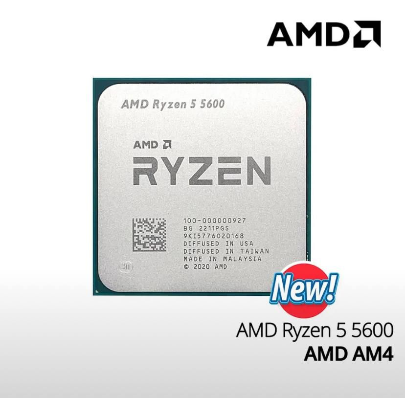 Процессор AMD Ryzen 5, OEM (без кулера), 6 яд., 3 ГГц купить по низкой ...