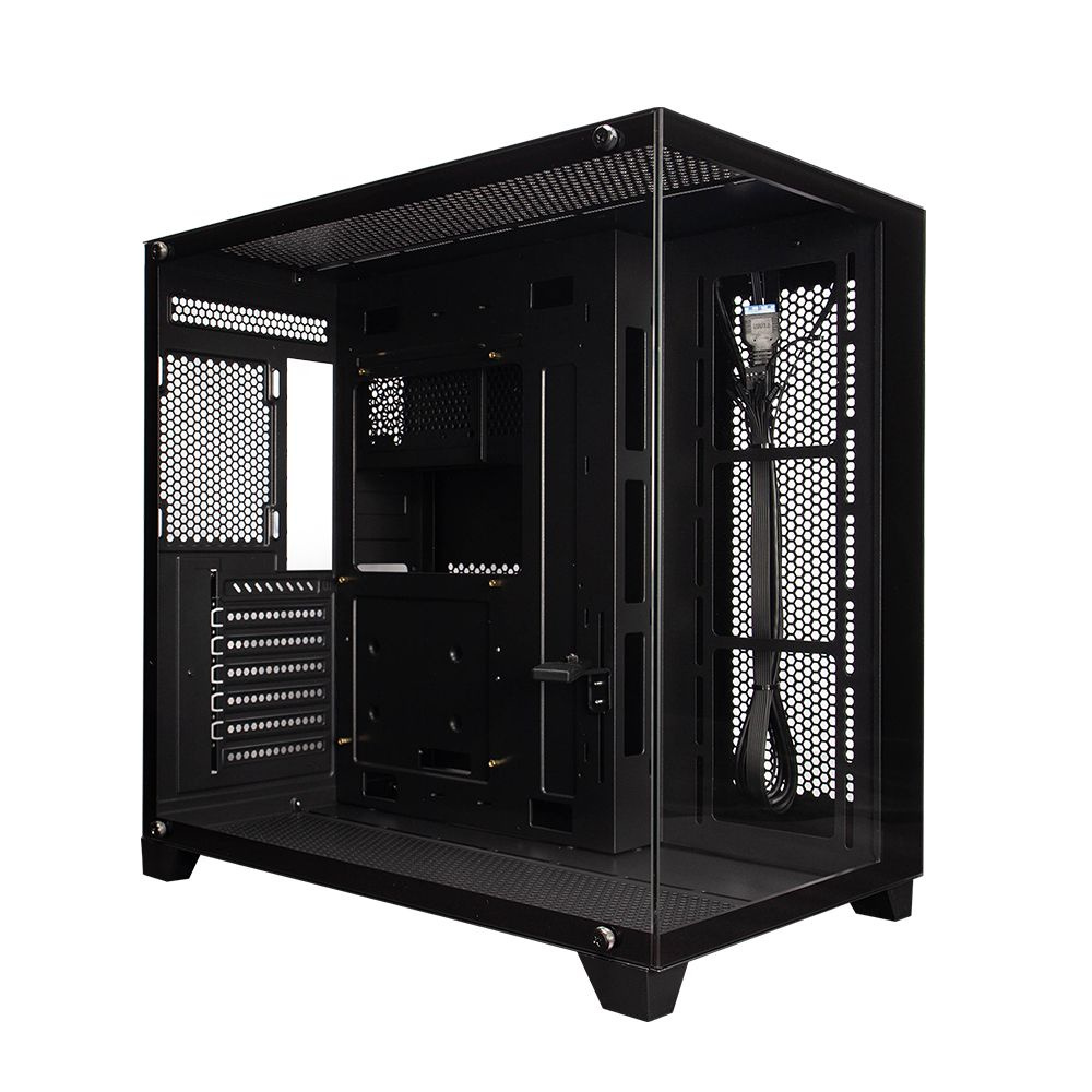 Корпус 1STPLAYER MEGAVIEW MV8-TP Black / ATX / MV8-TP-BK - купить с ...