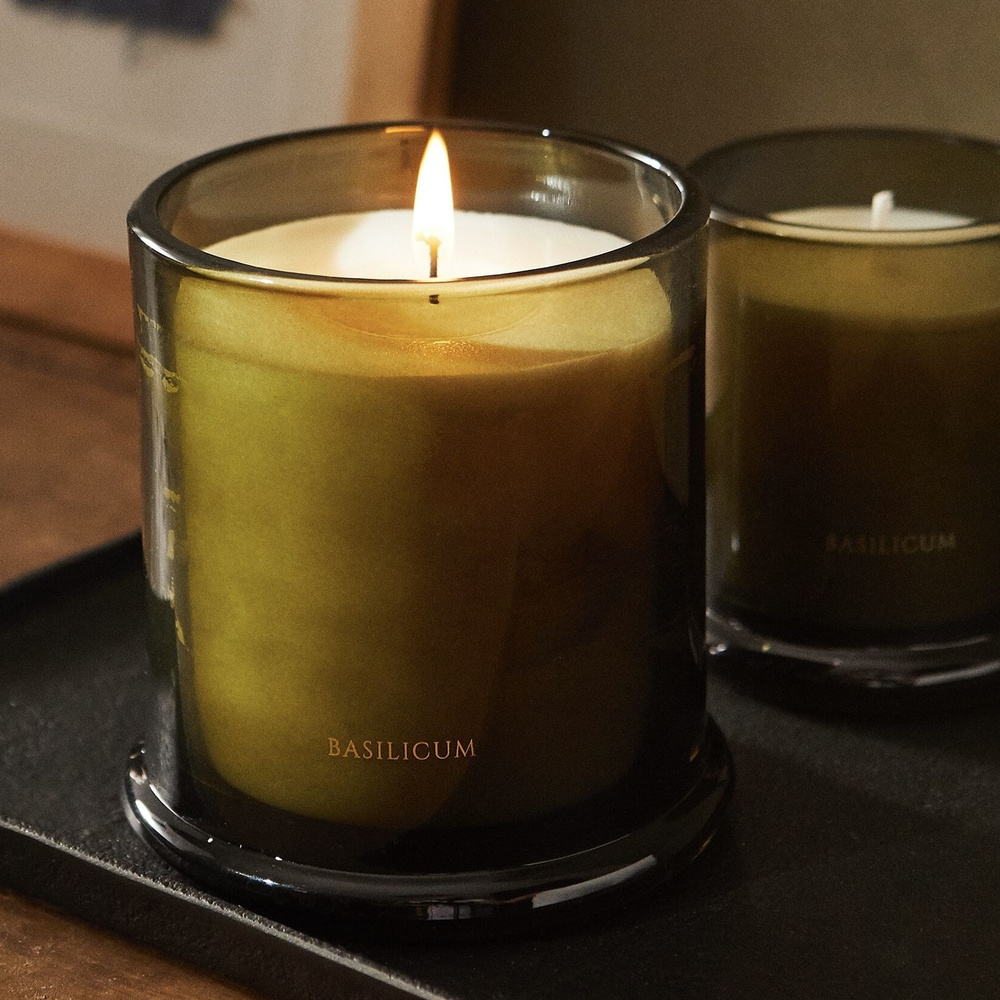 Свеча ароматическая ZARA HOME "BASILICUM", 12 см х 10 см, 1 шт купить c ...