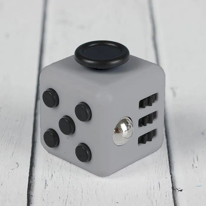 Fidget Cube антистресс кубик фиджет куб, серо-черный - купить с доставкой по выгодным ценам в ...