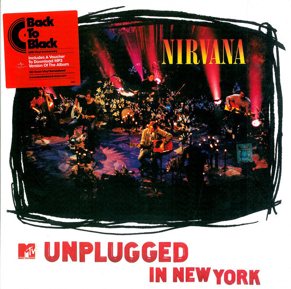 Виниловая пластинка Nirvana - MTV (Logo) Unplugged In New York купить ...