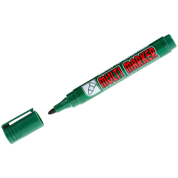 Перманентный маркер Crown Multi Marker CPM-800, пулевидный наконечник ...