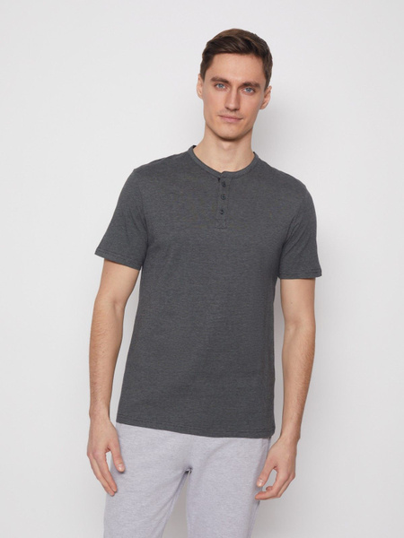 Футболка Мужской Zolla хаки, размер 50 Хлопок Повседневный Бангладеш, рост 182-188 купить c ...