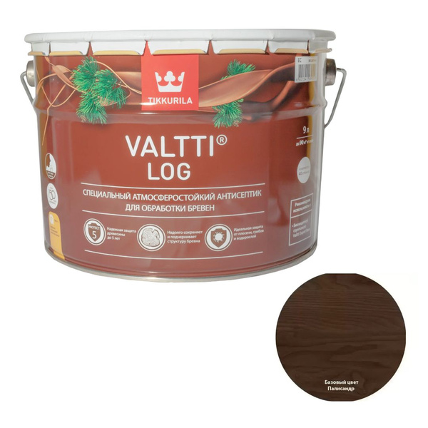 TIKKURILA VALTTI LOG пропитка антисептик специальный для бревен ...