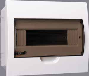 Распределительный щит модульный IP41, 12 модуля встраиваемый ЩРВ-П-12 ...