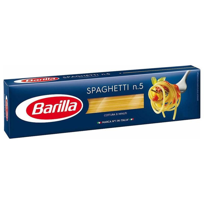 Макаронные изделия Barilla Спагетти №5 450г (упаковка 24шт.) - купить с ...