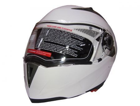 Мотошлем COBRA Шлем модуляр JK105, белый(3), с очками, размеры L ...