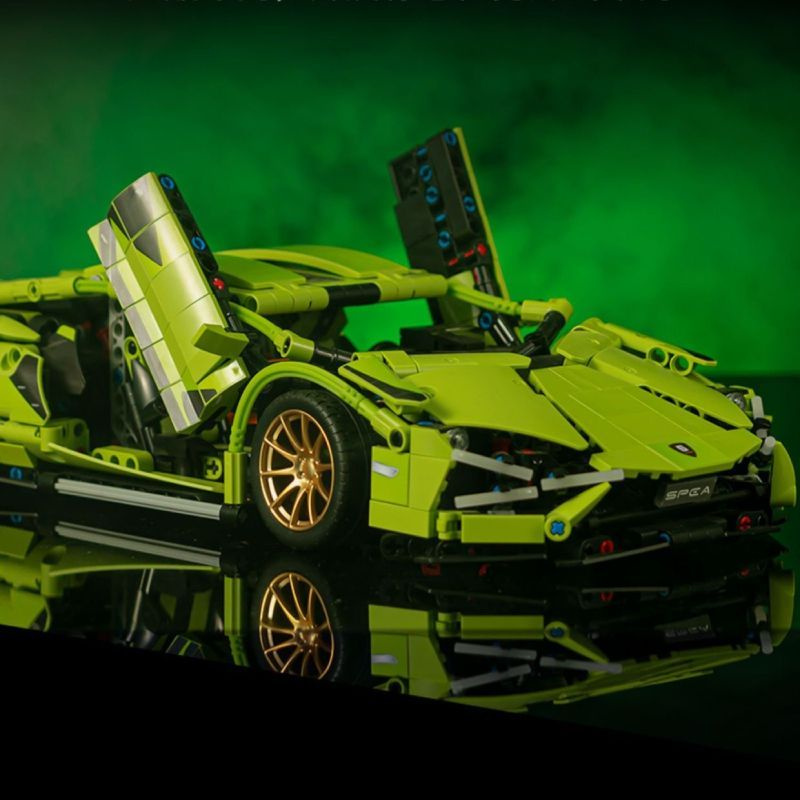 Конструктор Техник набор "Киберпанк Lamborghini Sian" 1280 деталей ...