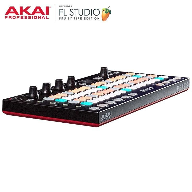 MIDI-контроллер,AKAI Fire FL Studio,RGB-панели с матрицей 4X16,Цифровая ...