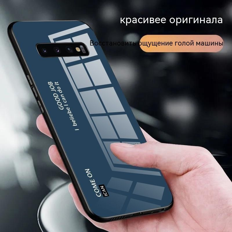 Подходит для Samsung Galaxy S10 Plus / S10+ защитная крышка от падения ...