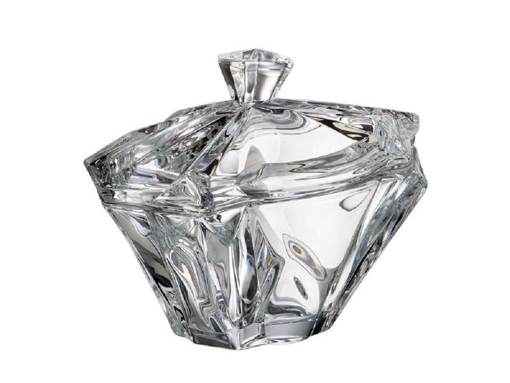 CRYSTALITE BOHEMIA Конфетница "ENIGMA", диаметр 22 см, 1 шт купить на ...